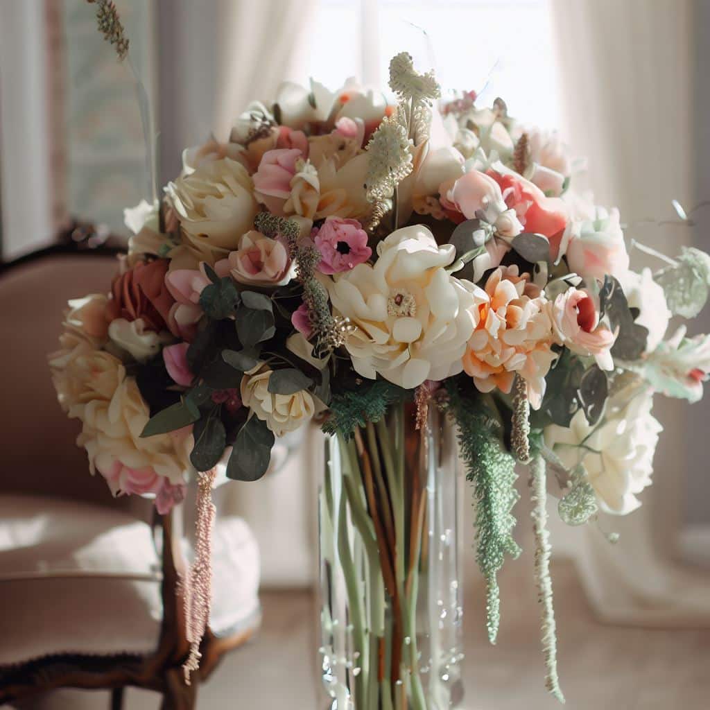 Composition Florale Artificielle Haut De Gamme